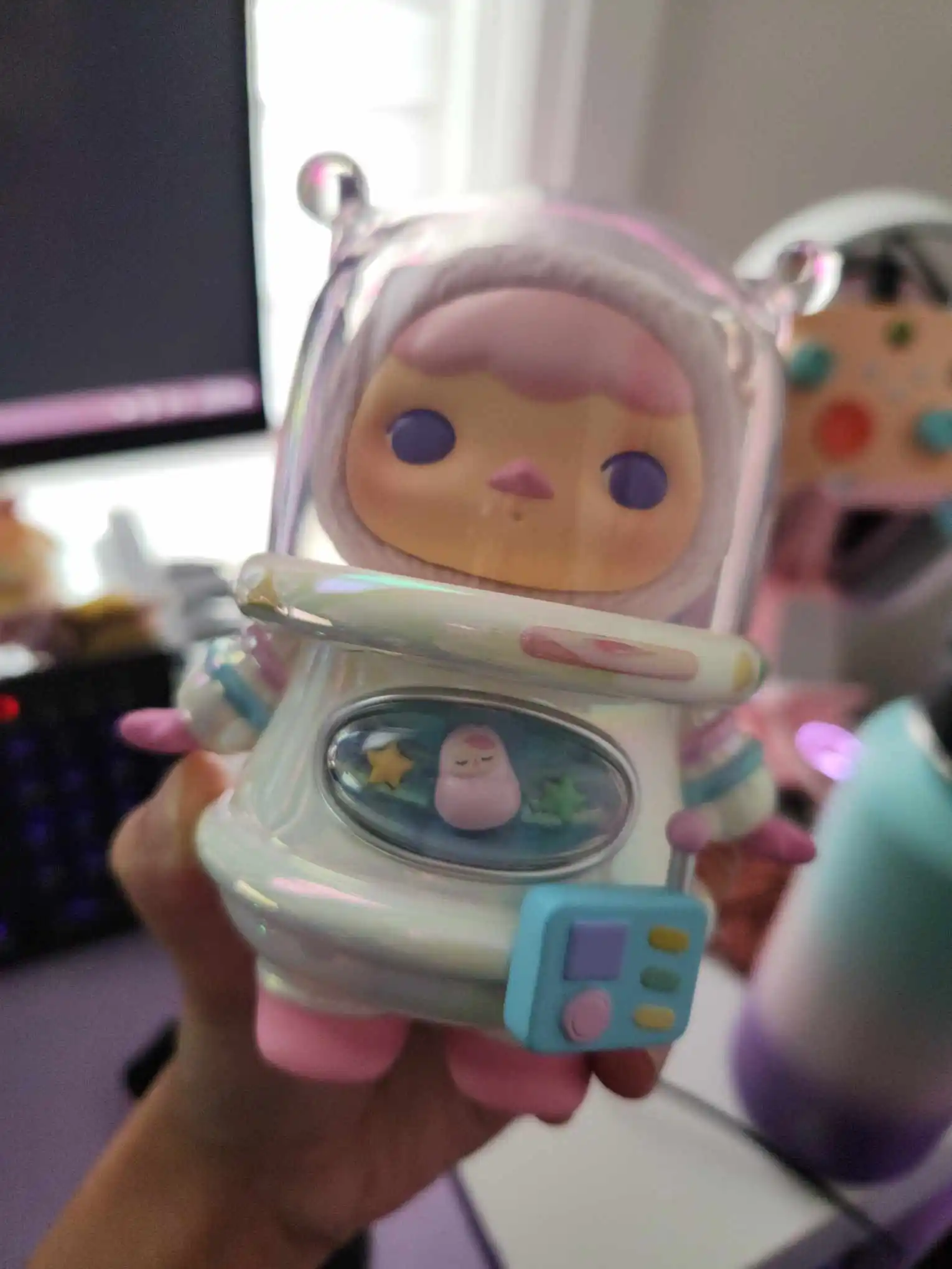 PUCKY Elf Planet Explorer - Space Cat Astronaut Figure | Designer ...