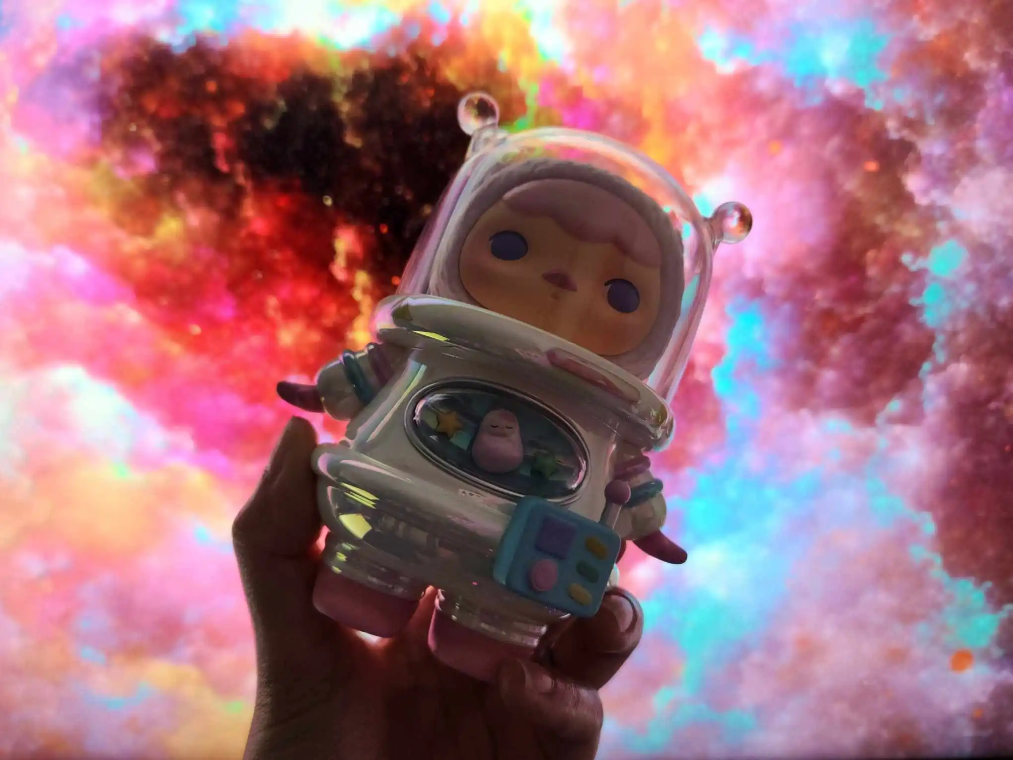 PUCKY Elf Planet Explorer - Space Cat Astronaut Figure | Designer ...