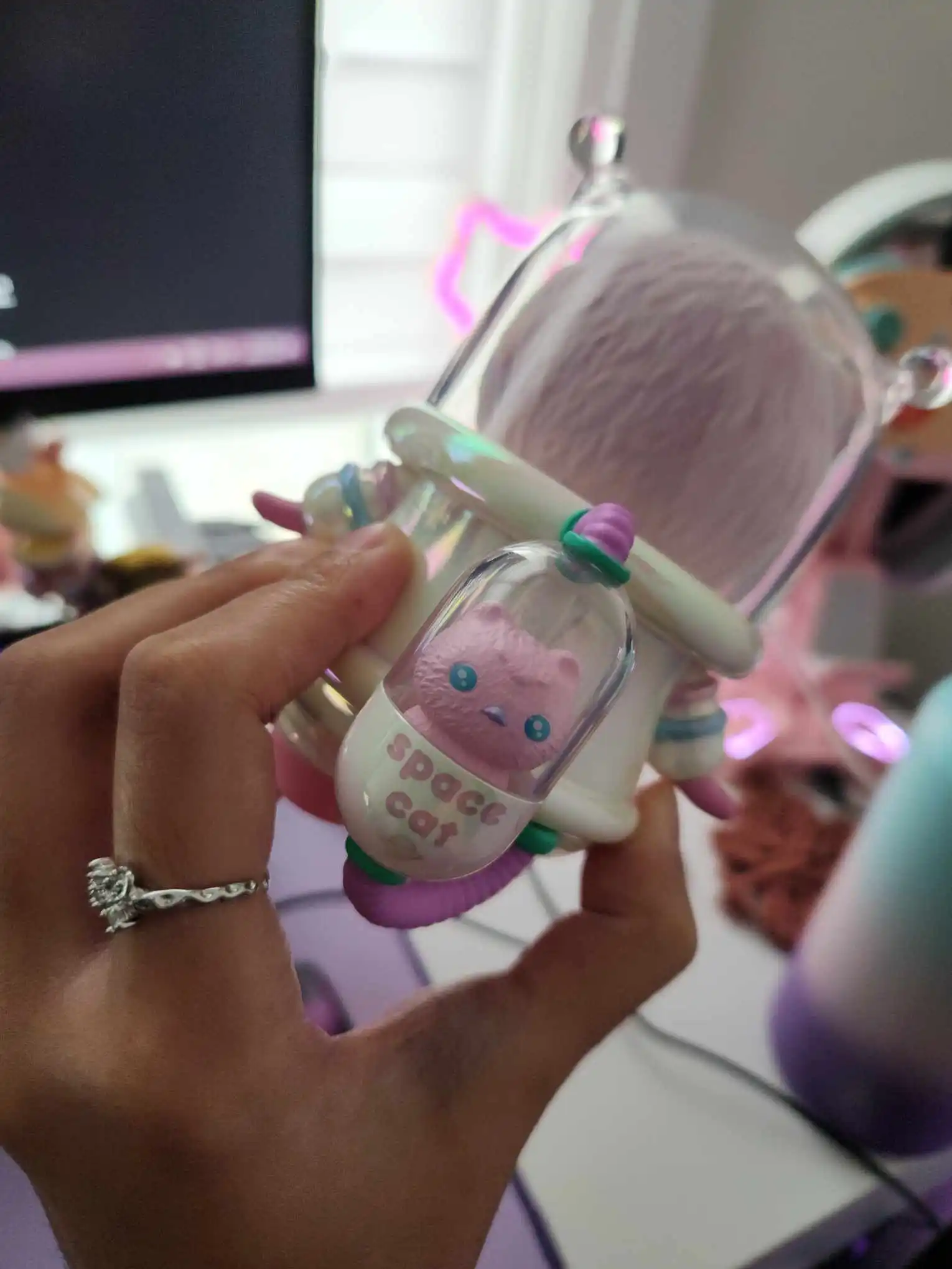 PUCKY Elf Planet Explorer - Space Cat Astronaut Figure | Designer ...