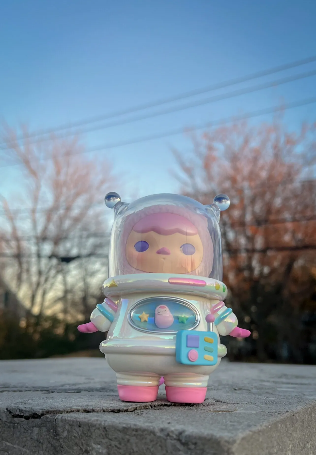 PUCKY Elf Planet Explorer - Space Cat Astronaut Figure | Designer ...