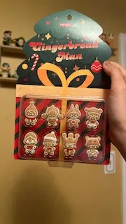 POP BEAN Gingerbread Man Set | POP BEAN - POP MART (United States)