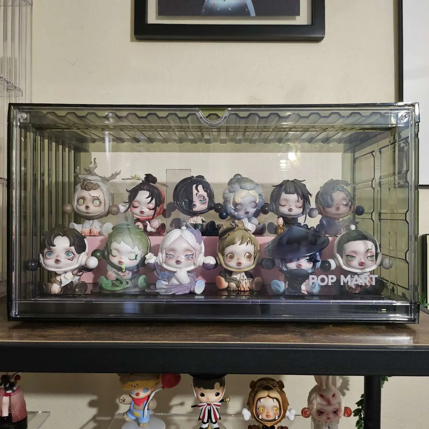 POP MART Assembled Display Container (Transparent Green) | Display ...