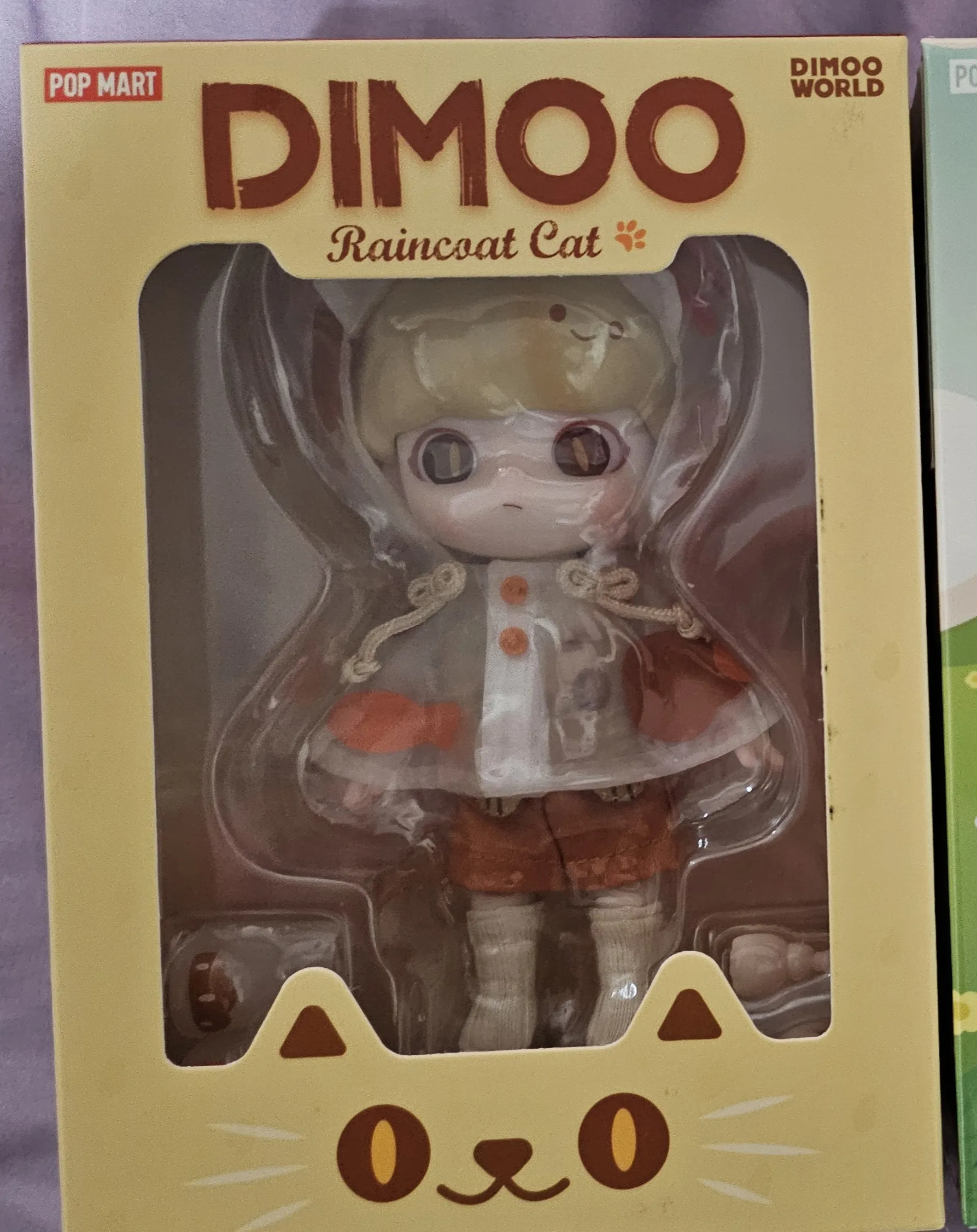 DIMOO Raincoat Cat Action Figure - Figurine - POP MART (United States)