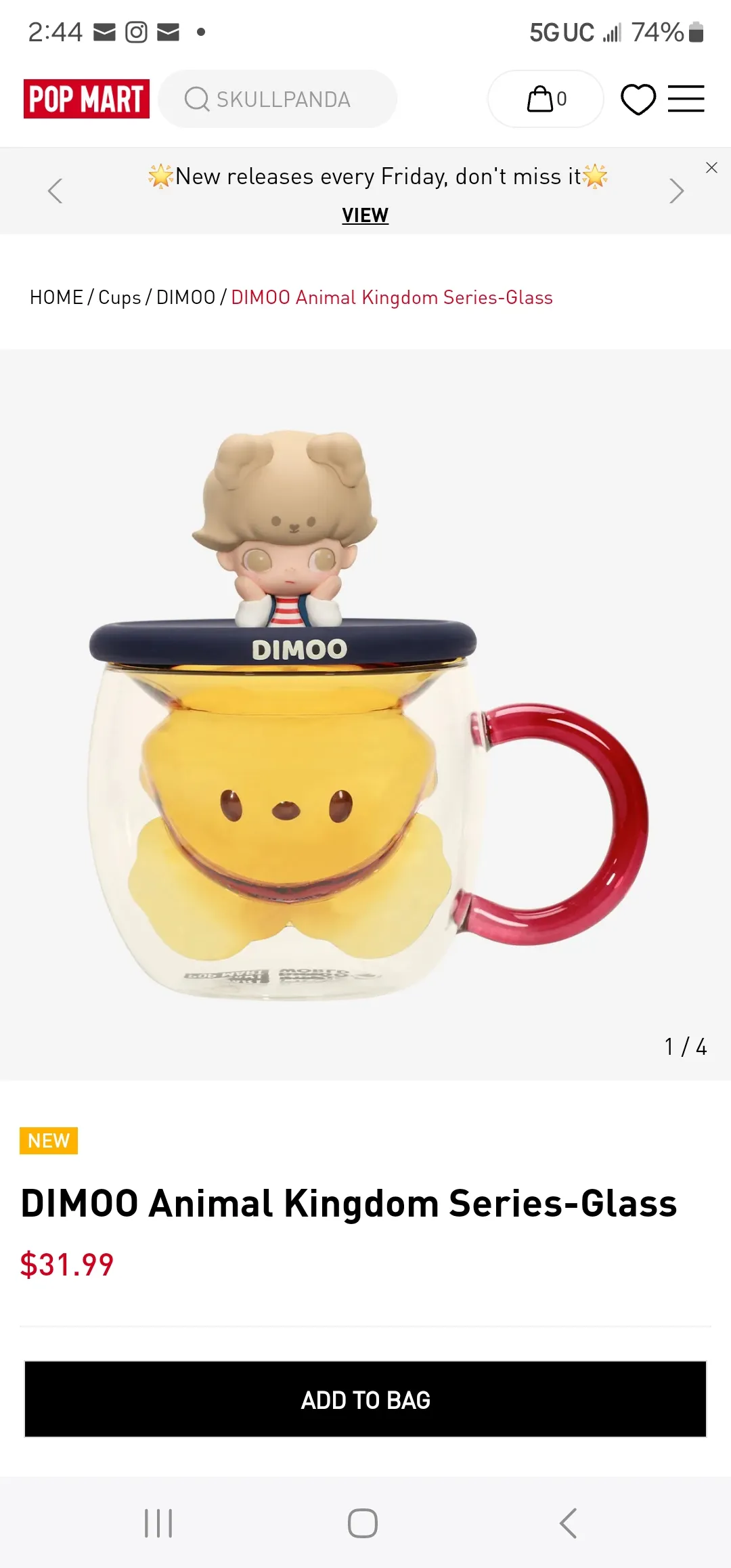 DIMOO Animal Kingdom Series | Cups - POP MART (United States)