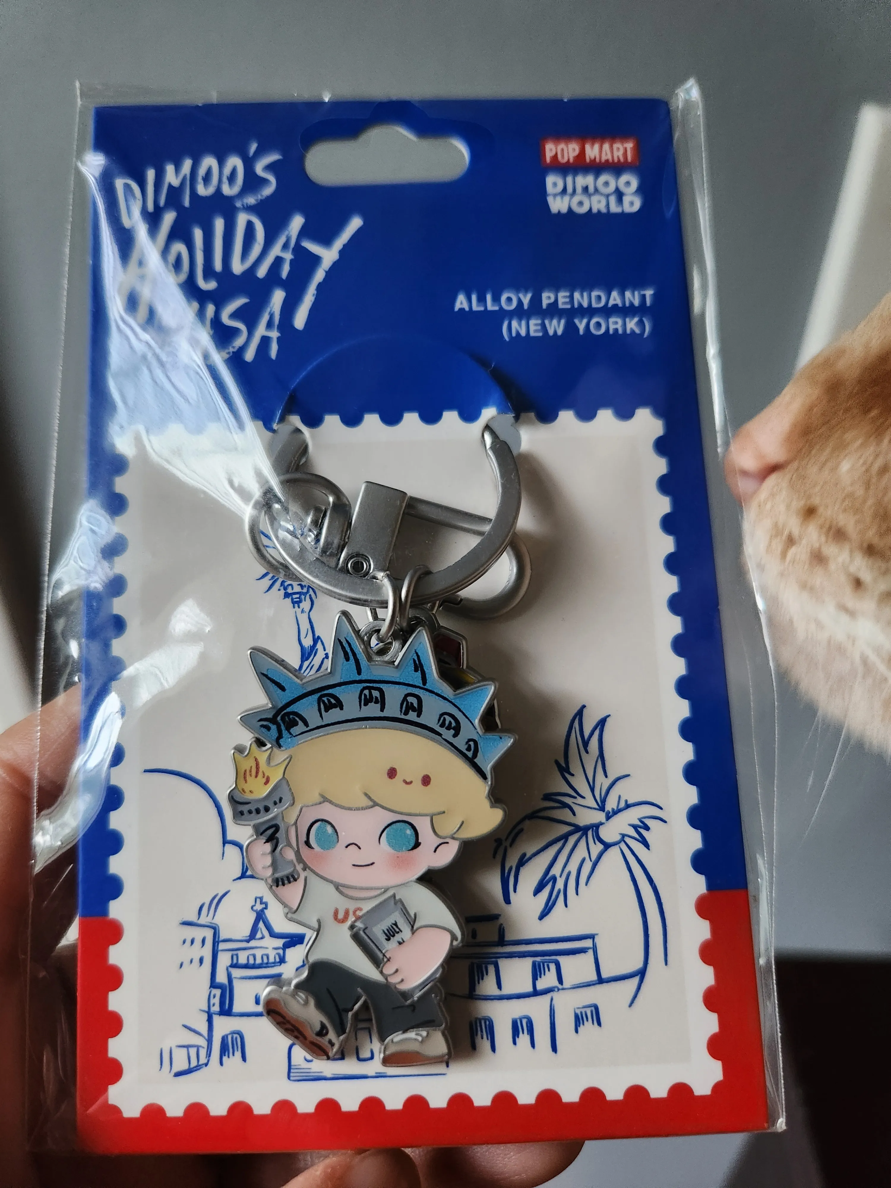 DIMOO'S HOLIDAY IN THE USA SERIES-Alloy Pendant | Accessories All - POP ...