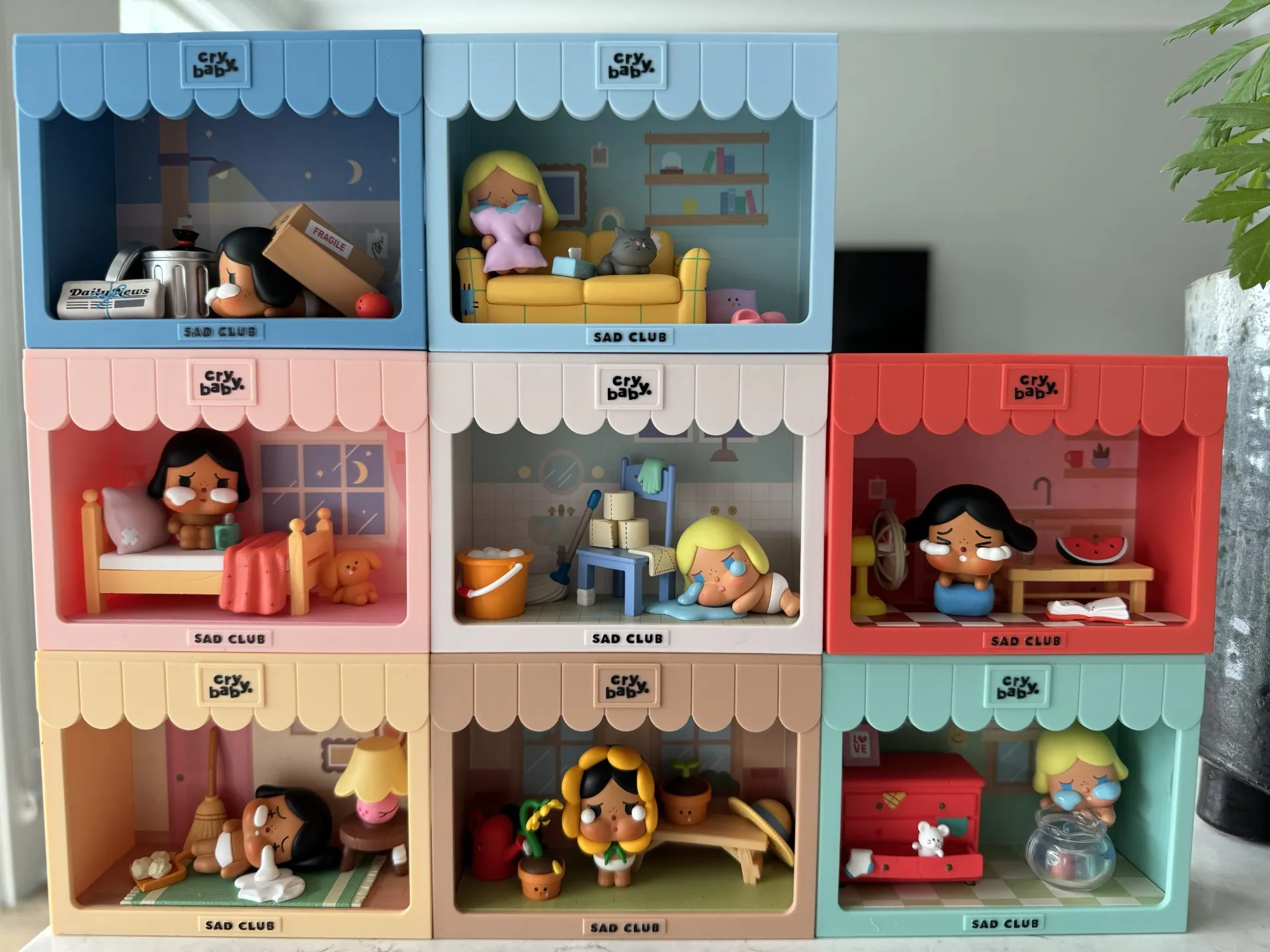 CRYBABY Sad Club Series Scene Sets | Blind Box - POP MART (United States)