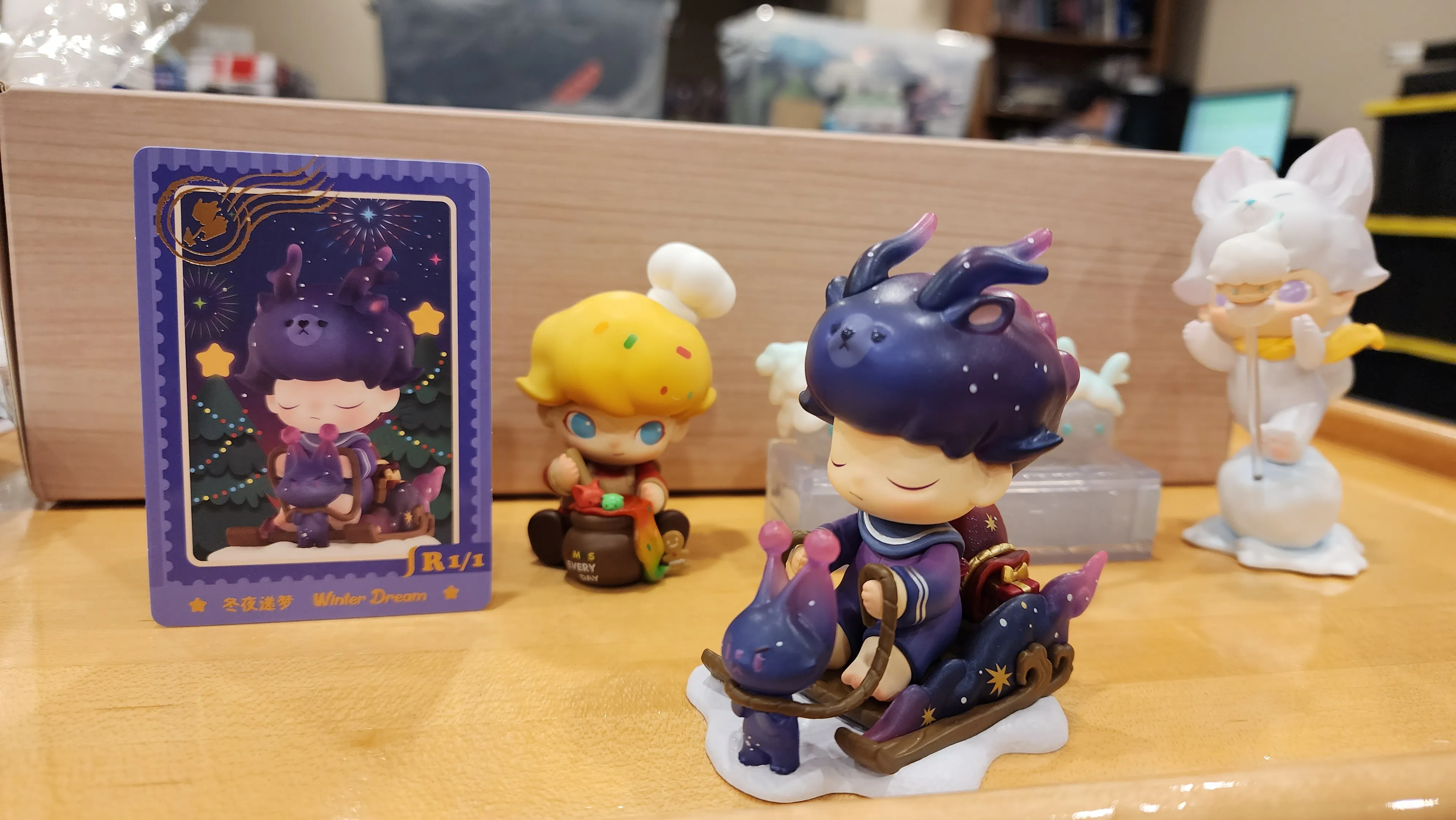 DIMOO Letters from Snowman Series Figures | Designer Figure - POP MART ...