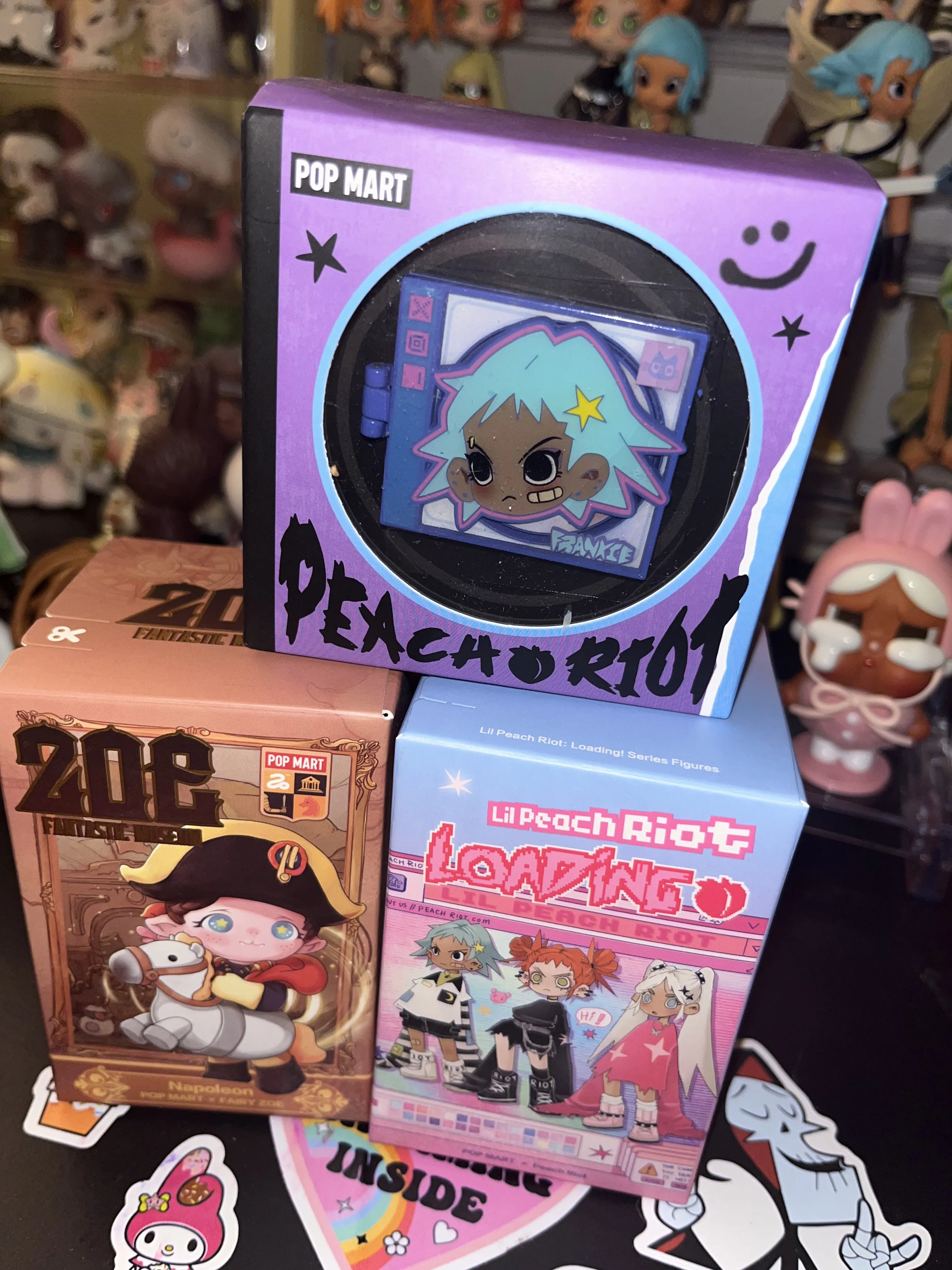 Lil Peach Riot:Loading! Series-Pin - POP MART (United States)
