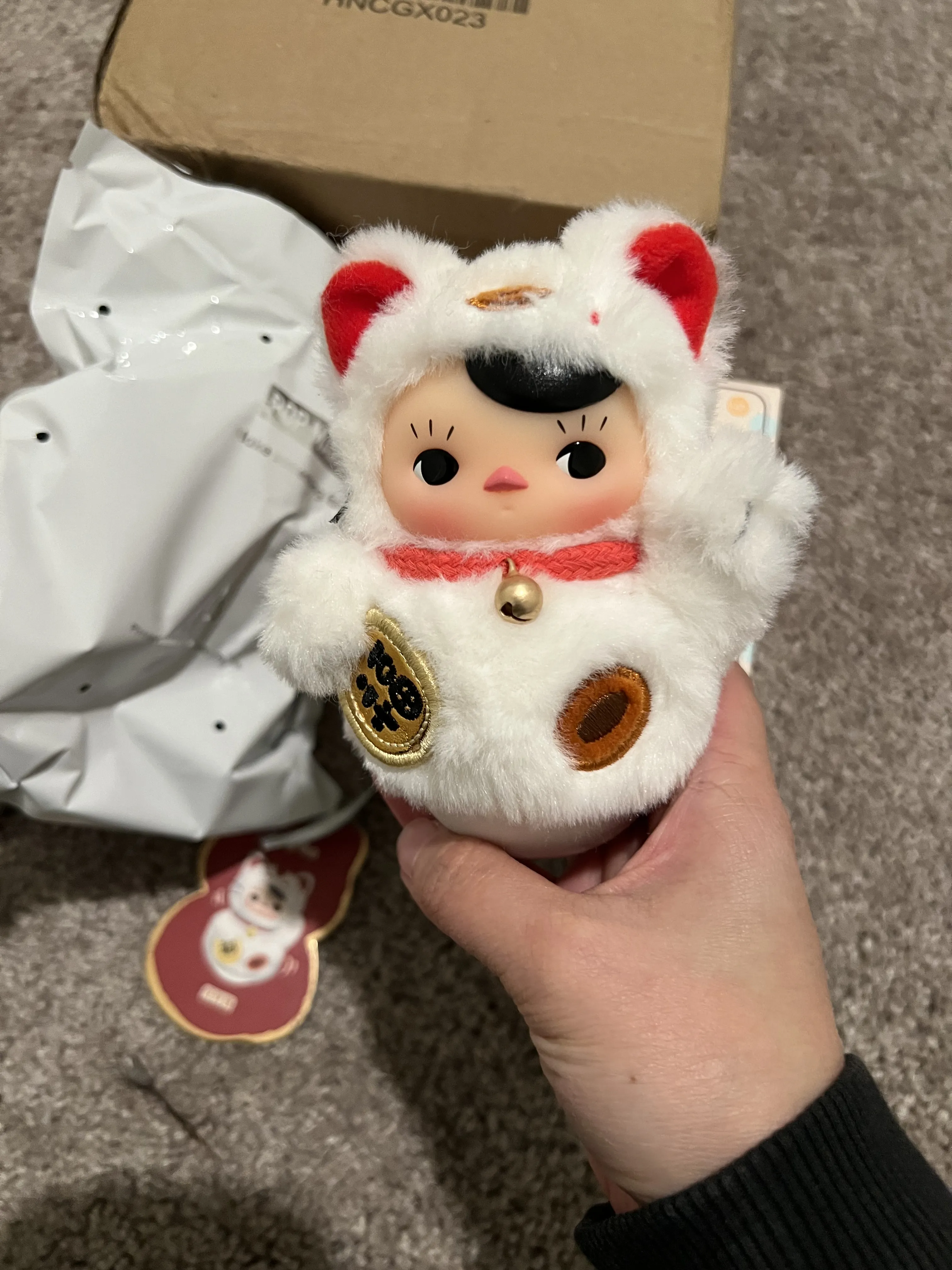 POP NOW:PUCKY Roly-Poly Kitty Series-Vinyl Plush Blind Box - POP MART ...