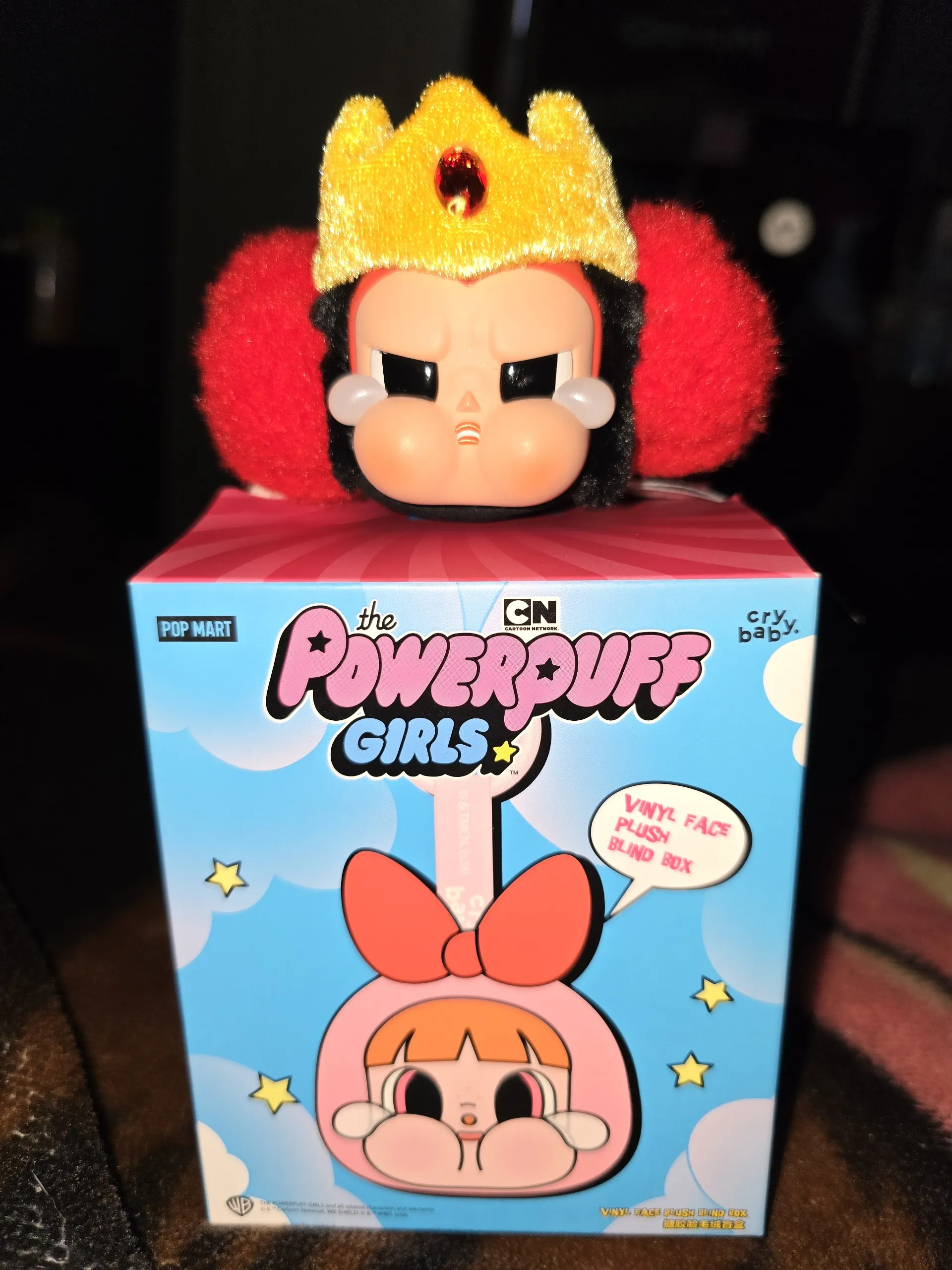 CRYBABY × Powerpuff Girls Series-Vinyl Face Plush Blind Box - POP MART ...