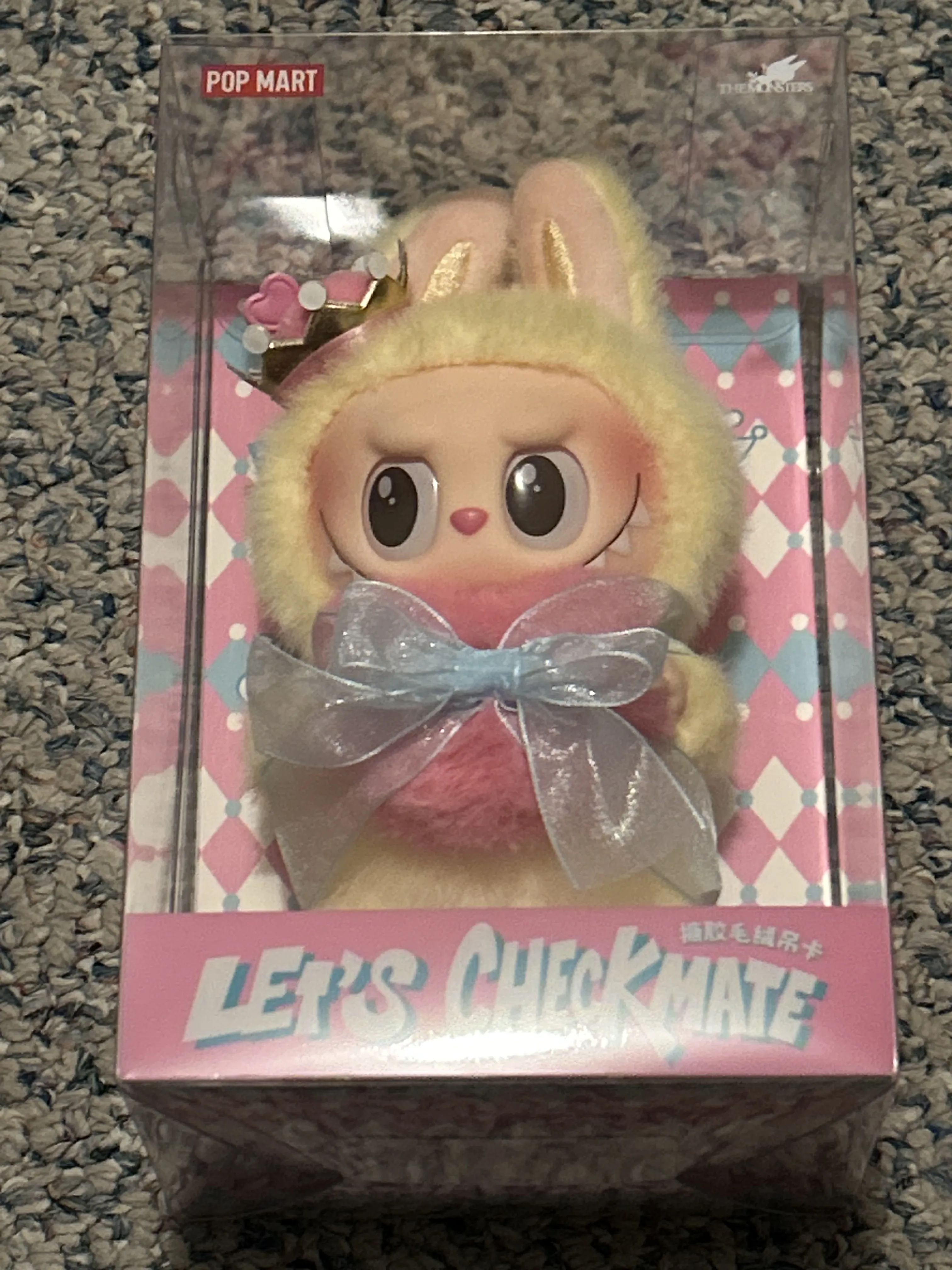 THE MONSTERS Let's Checkmate Series-Vinyl Plush Hanging Card - POP MART ...