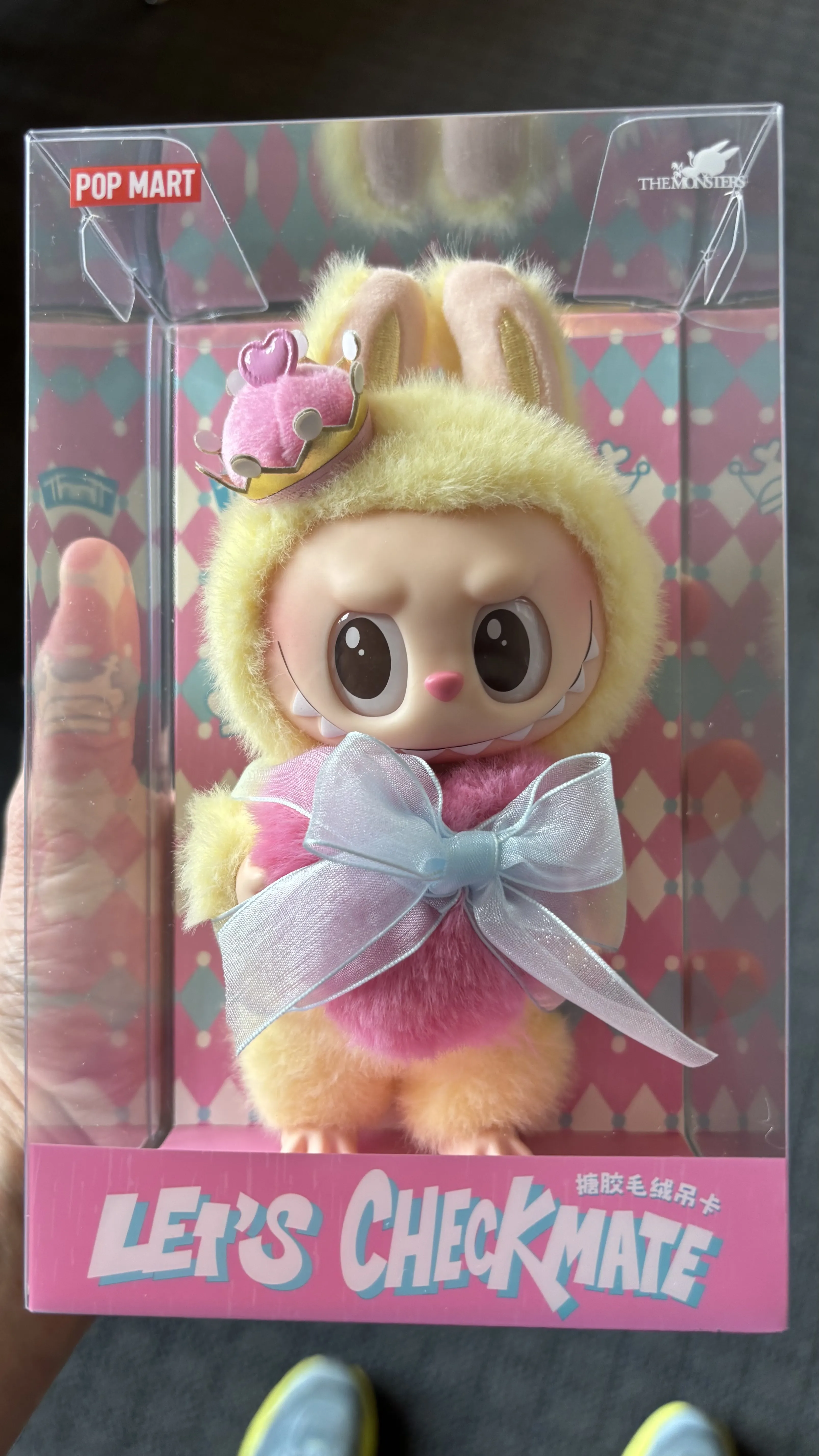 THE MONSTERS Let's Checkmate Series-Vinyl Plush Hanging Card - POP MART ...