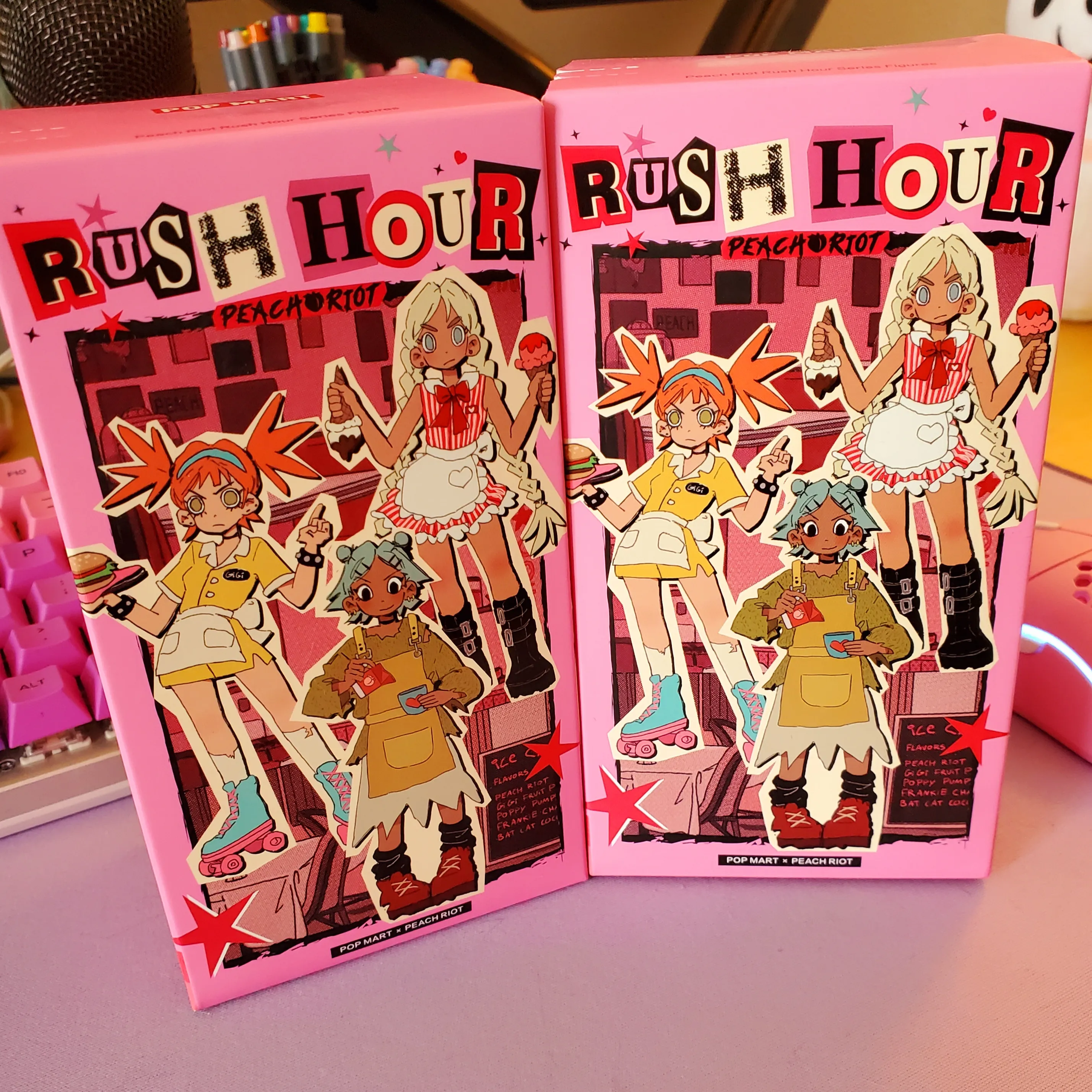 Peach Riot Rush Hour Series Figures - POP MART (United States)