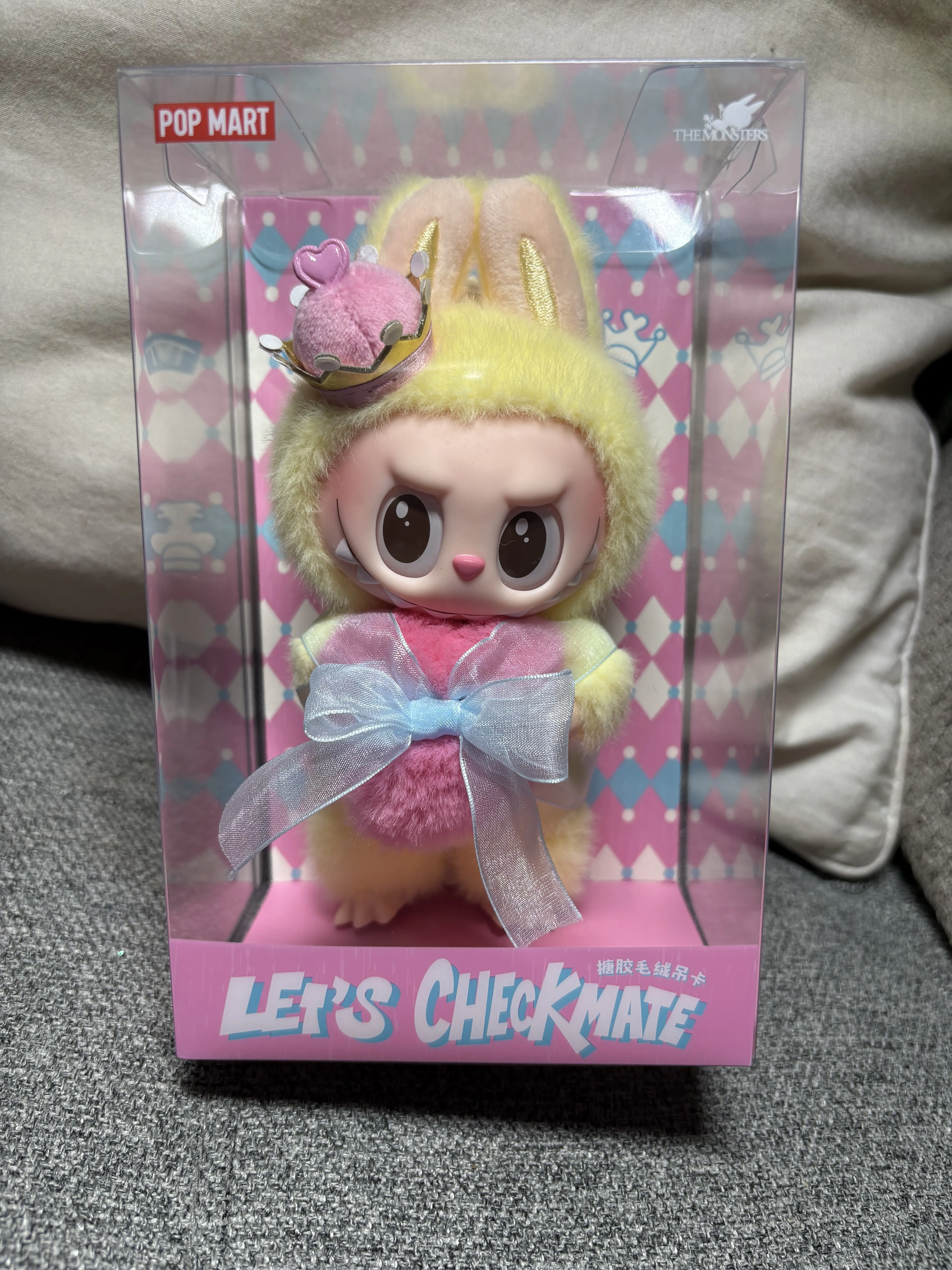 THE MONSTERS Let's Checkmate Series-Vinyl Plush Hanging Card - POP MART ...