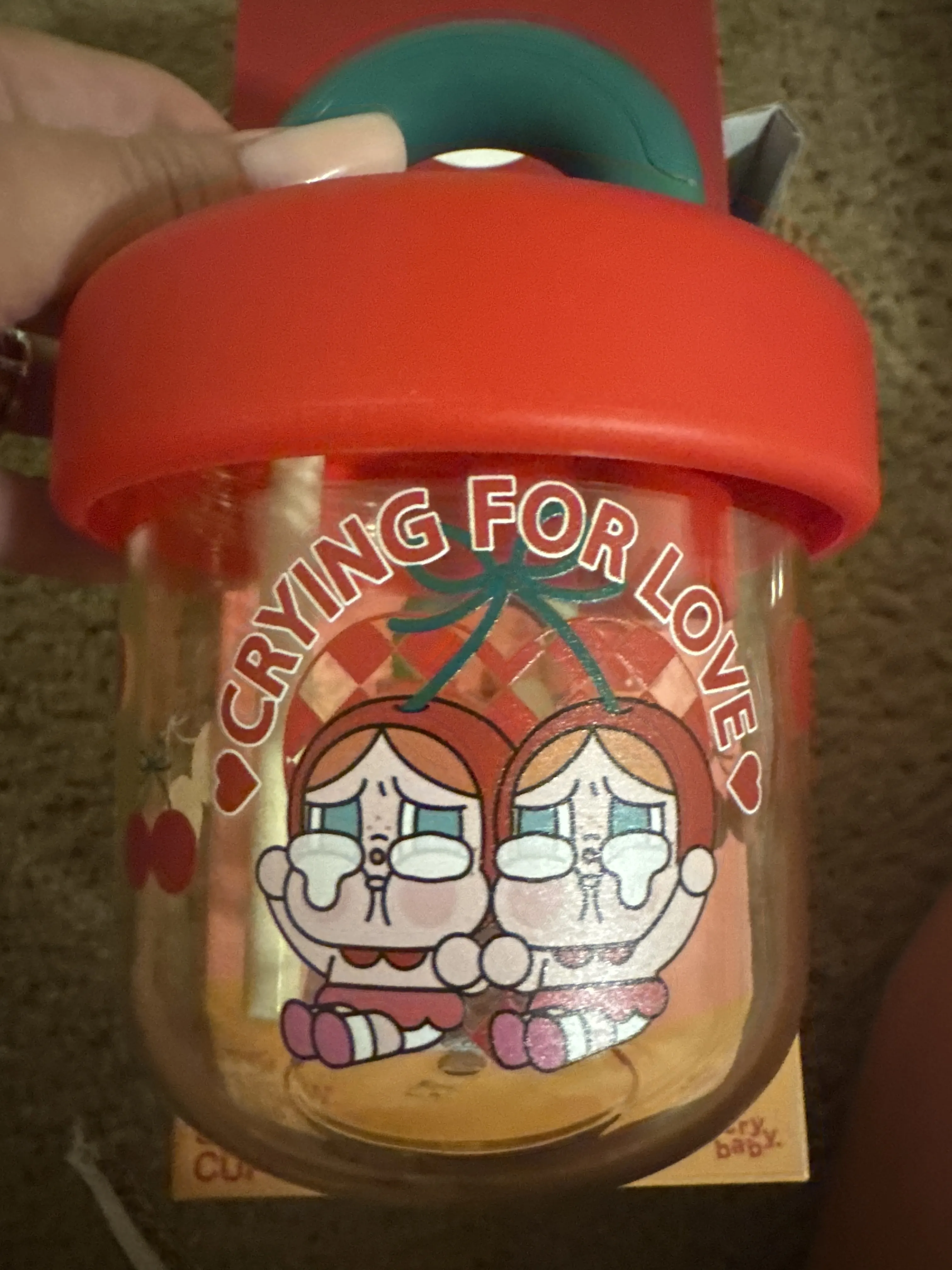 CRYBABY Crying For Love Series-Straw Cup - POP MART (United States)