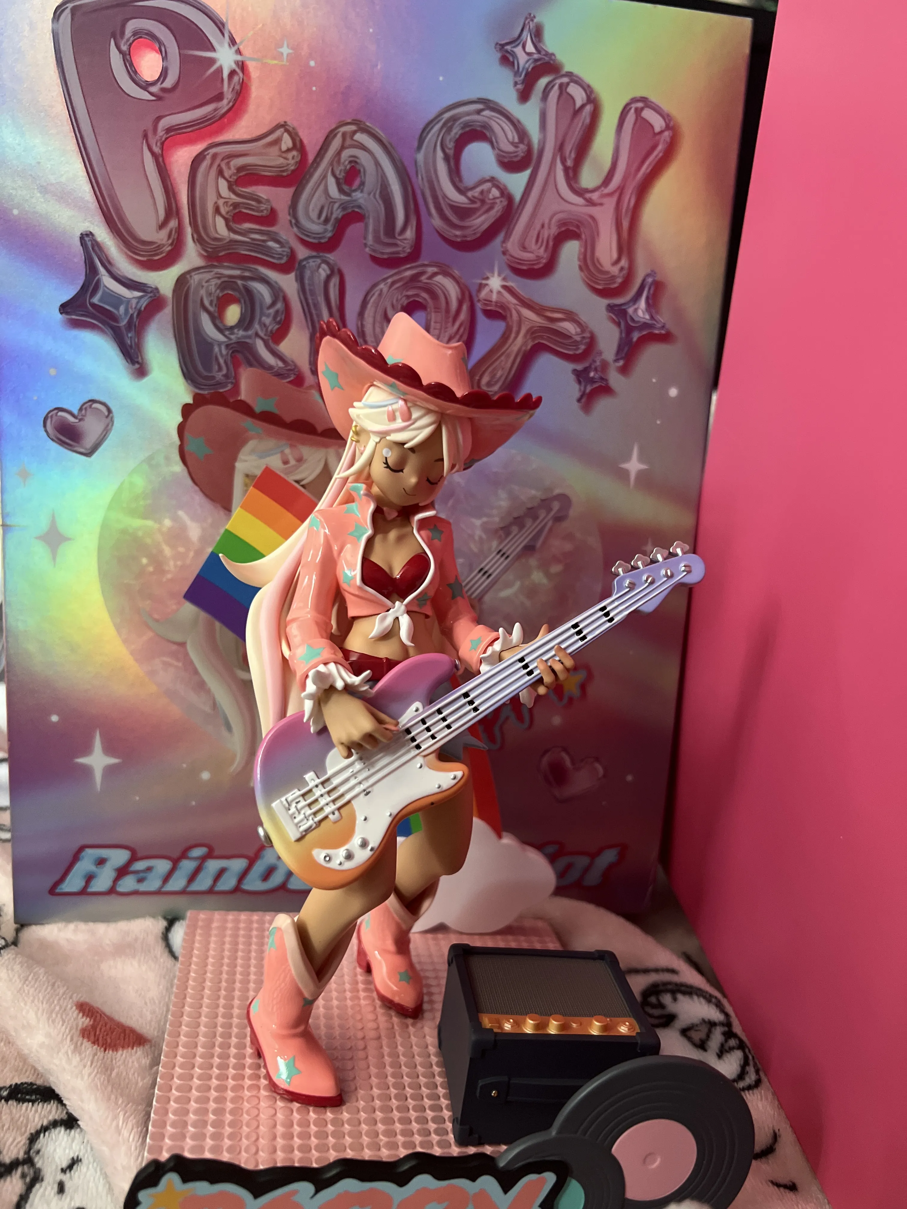 Peach Riot Rainbow Riot Figurine-Poppy - POP MART (United States)