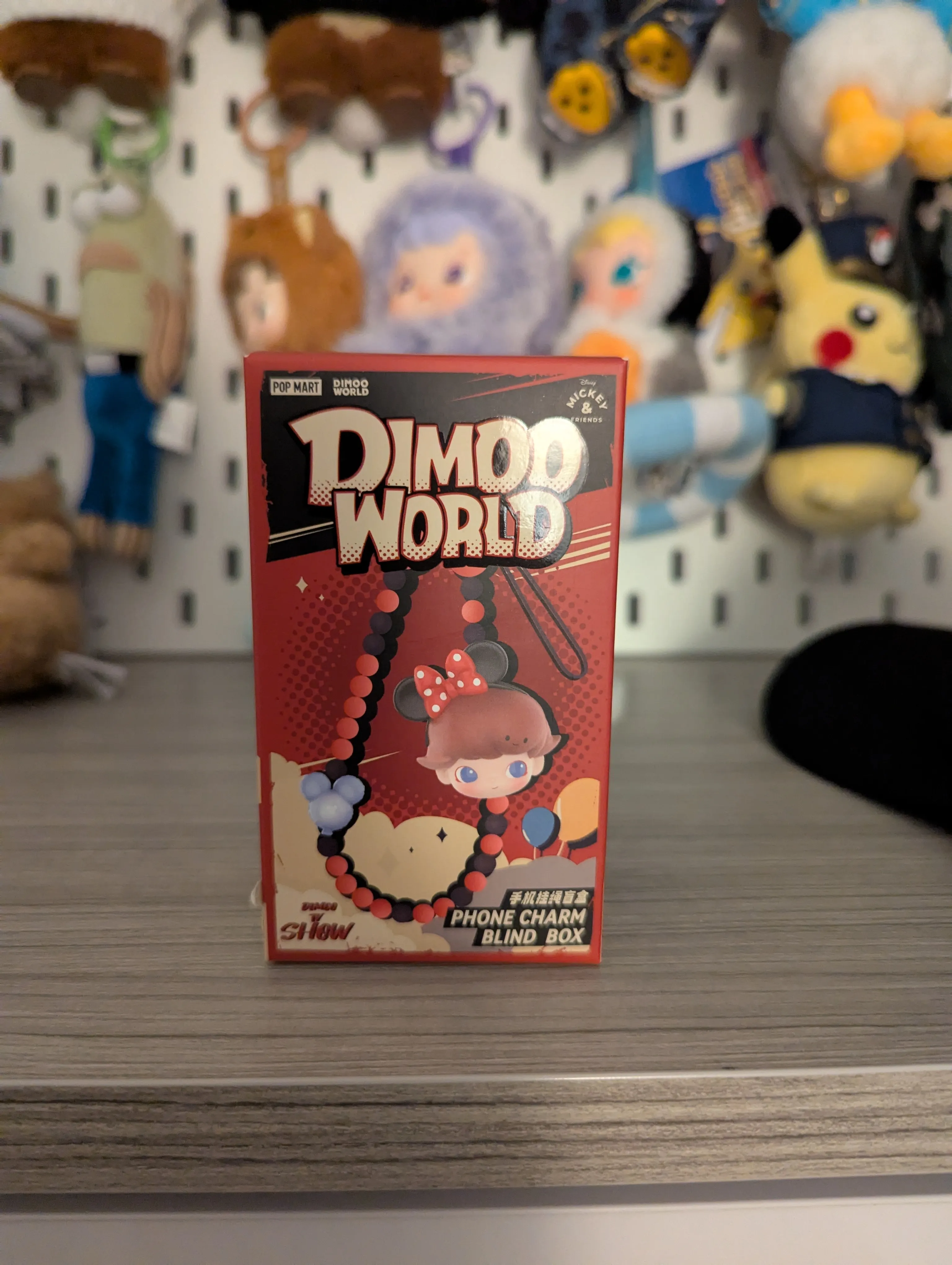 POP NOW:DIMOO WORLD × DISNEY Series-Mobile Phone Lanyard Blind Box ...