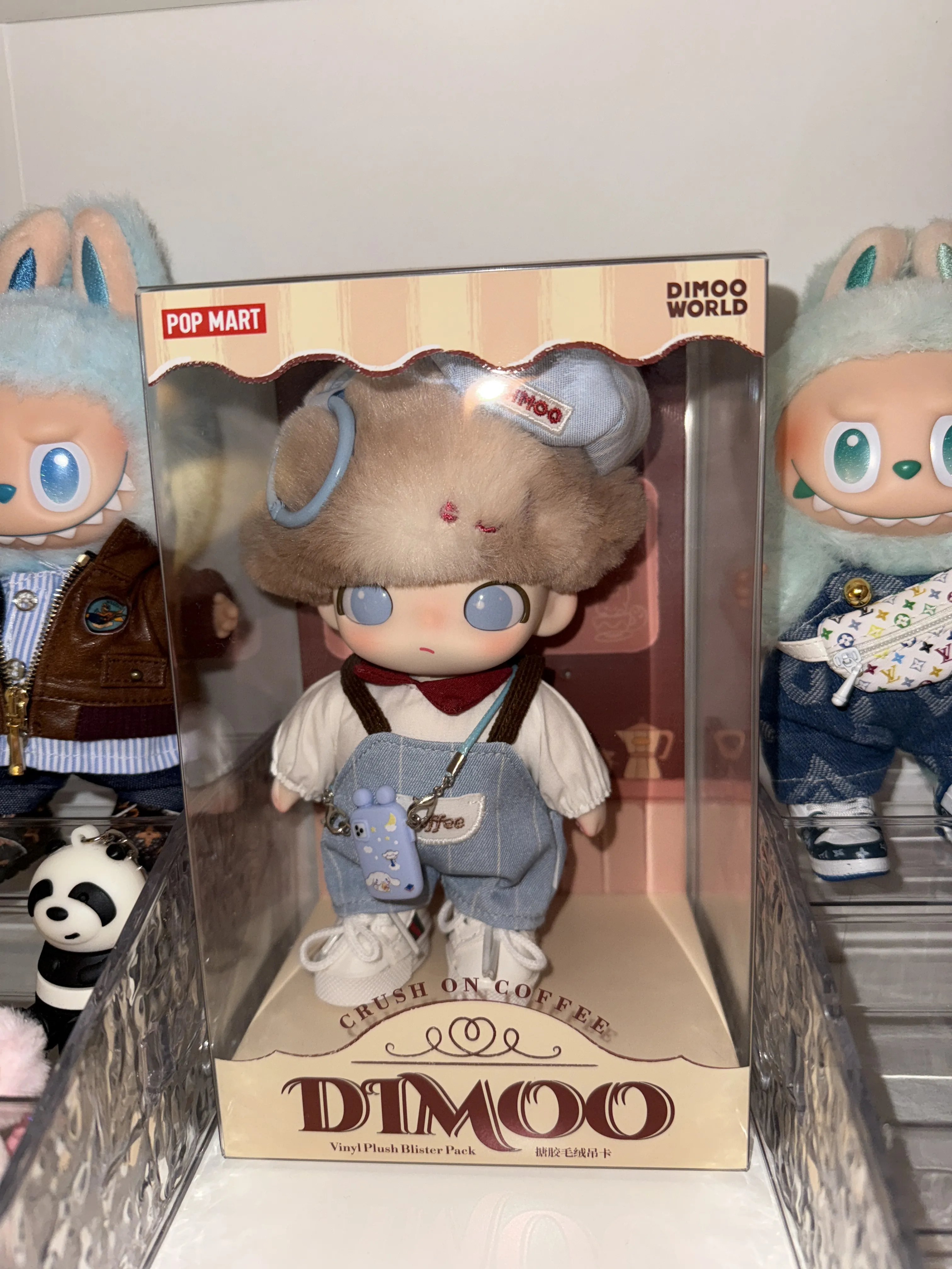DIMOO Crush on Coffee Series-Vinyl Plush Blister Pack - POP MART ...