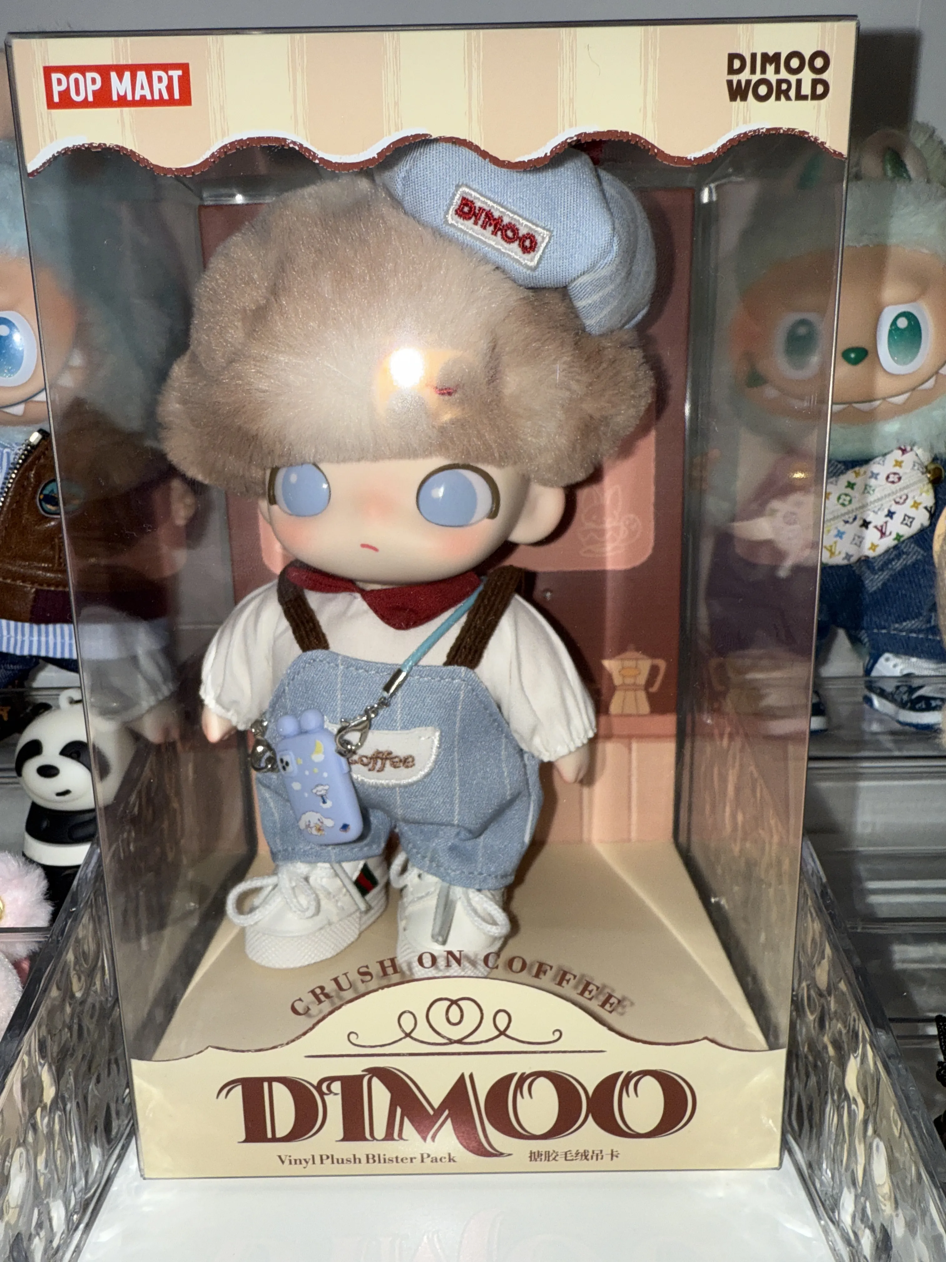 DIMOO Crush on Coffee Series-Vinyl Plush Blister Pack - POP MART ...