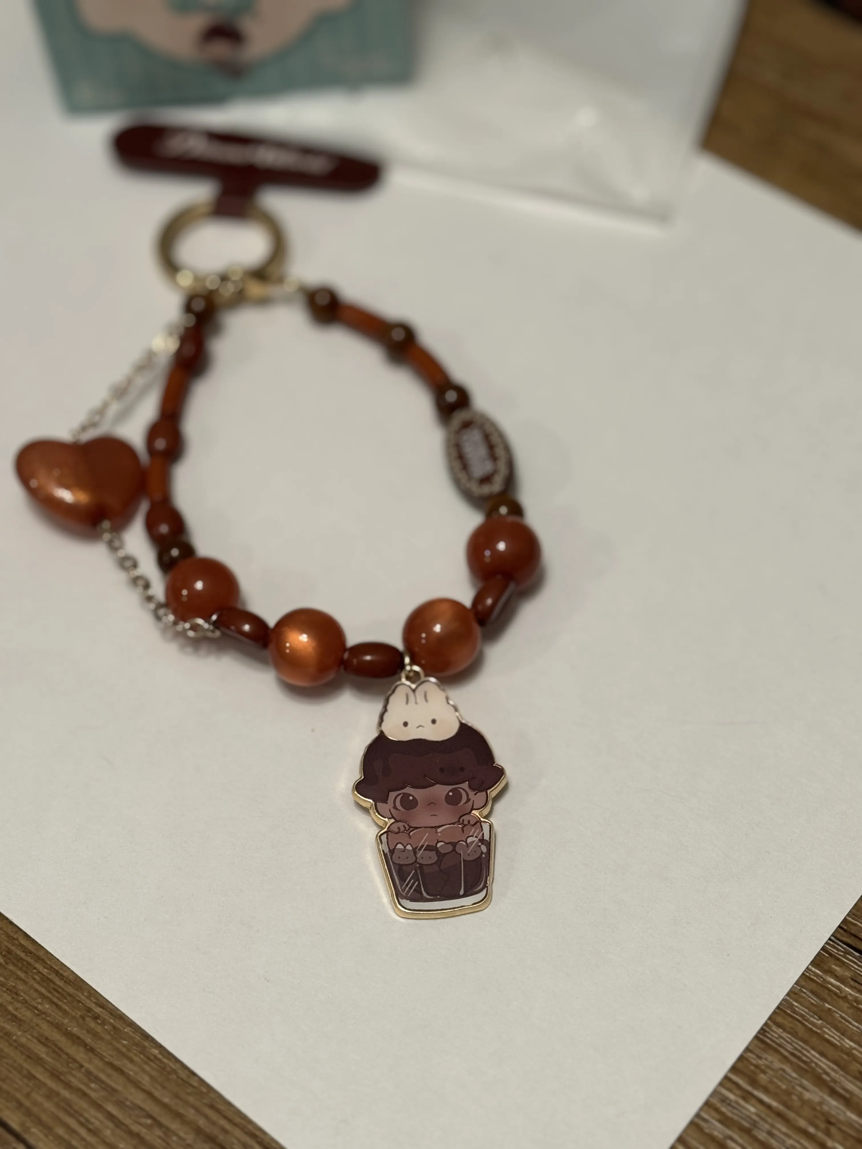 POP NOW:DIMOO Crush on Coffee Series-Phone Charm Blind Box - POP MART ...