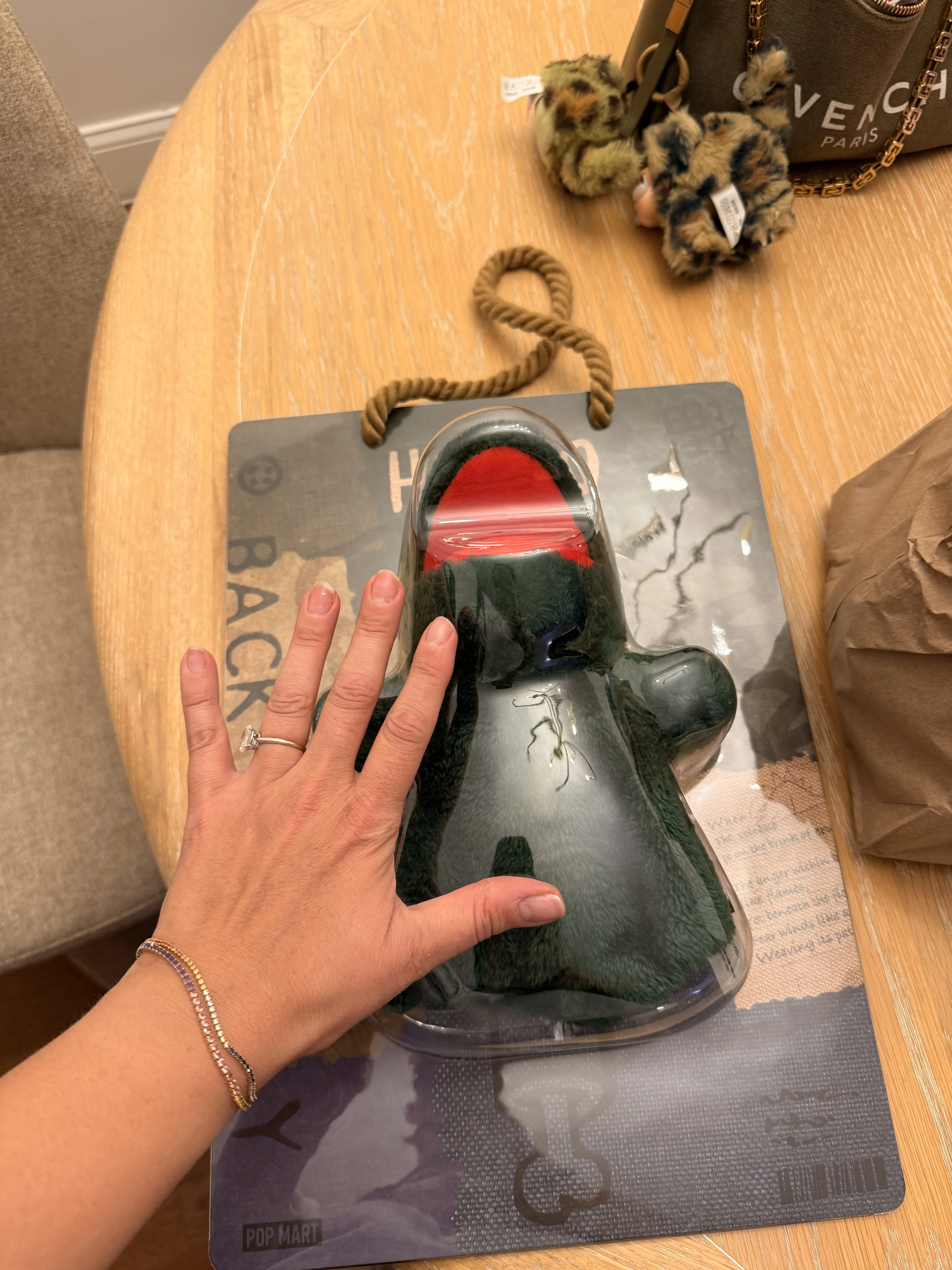 Hirono Dino Plush Hand Puppet - POP MART (United States)
