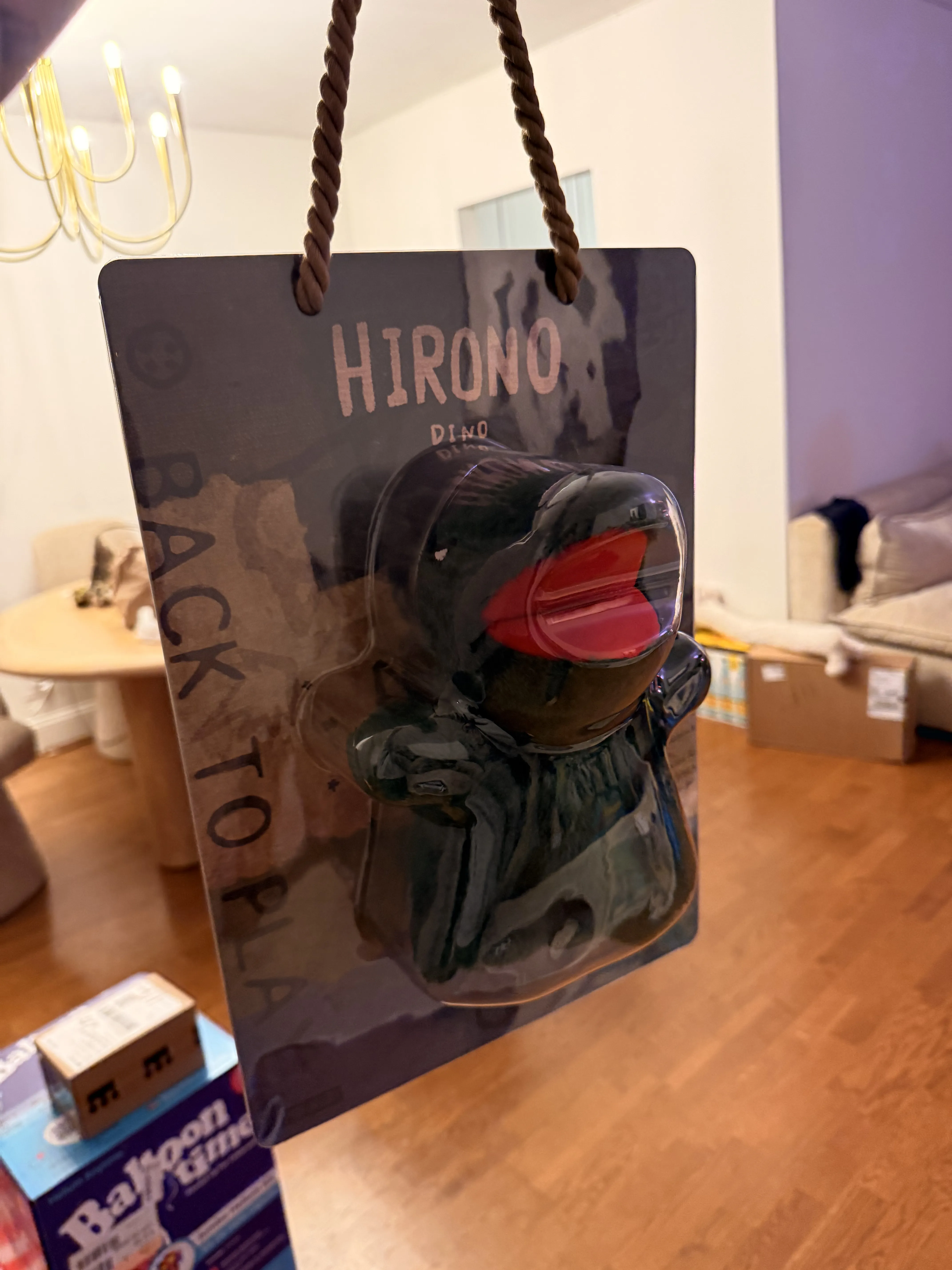 Hirono Dino Plush Hand Puppet - POP MART (United States)