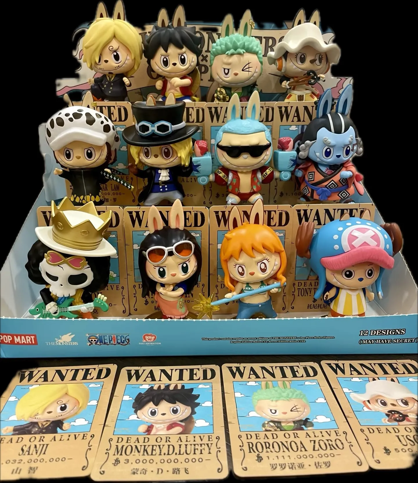 POP NOW:THE MONSTERS × One Piece Series Figures - POP MART (United States)