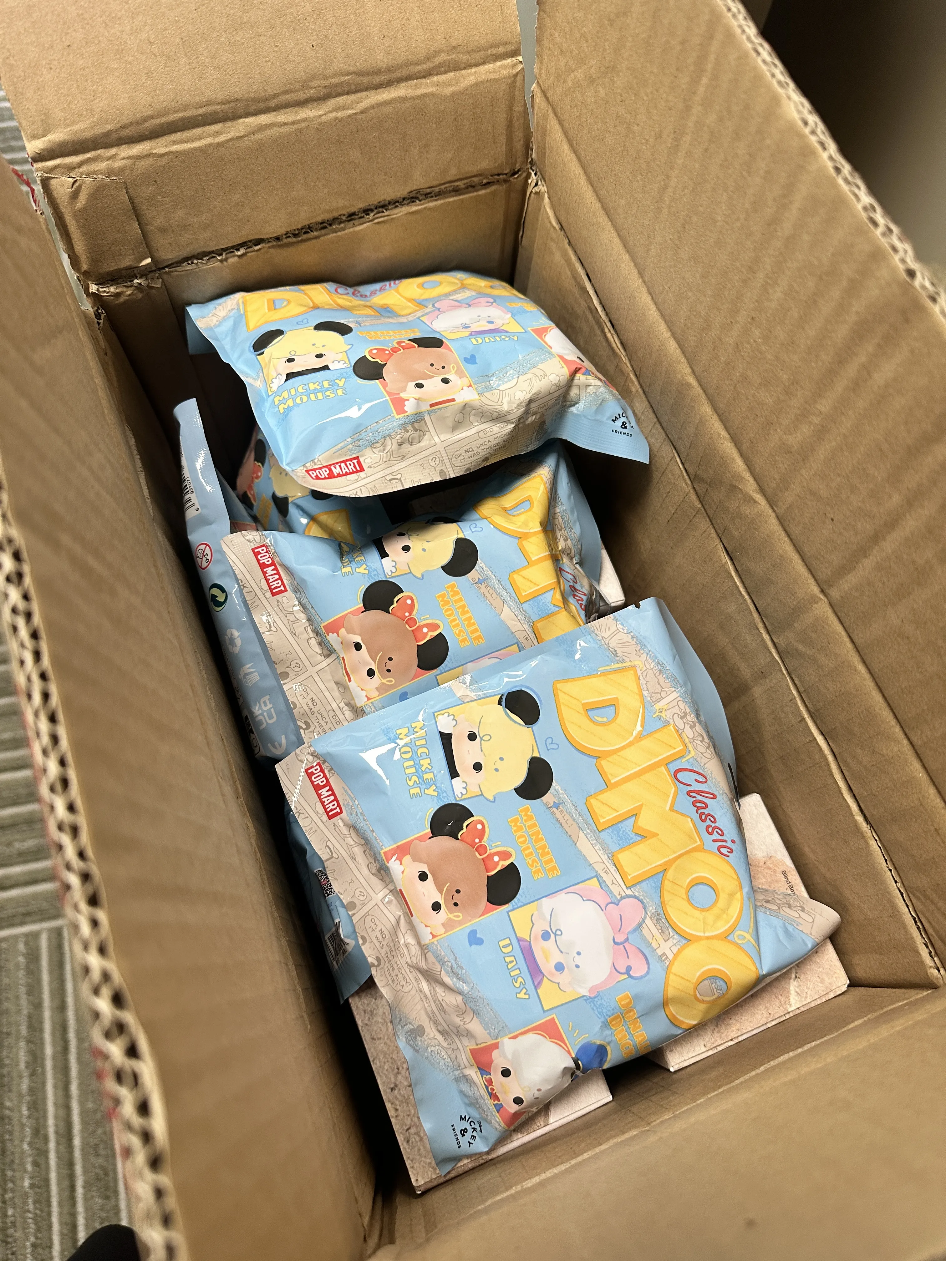 POP BEAN DIMOO WORLD × DISNEY Classic Series（3Pcs Per Pack） - POP MART ...