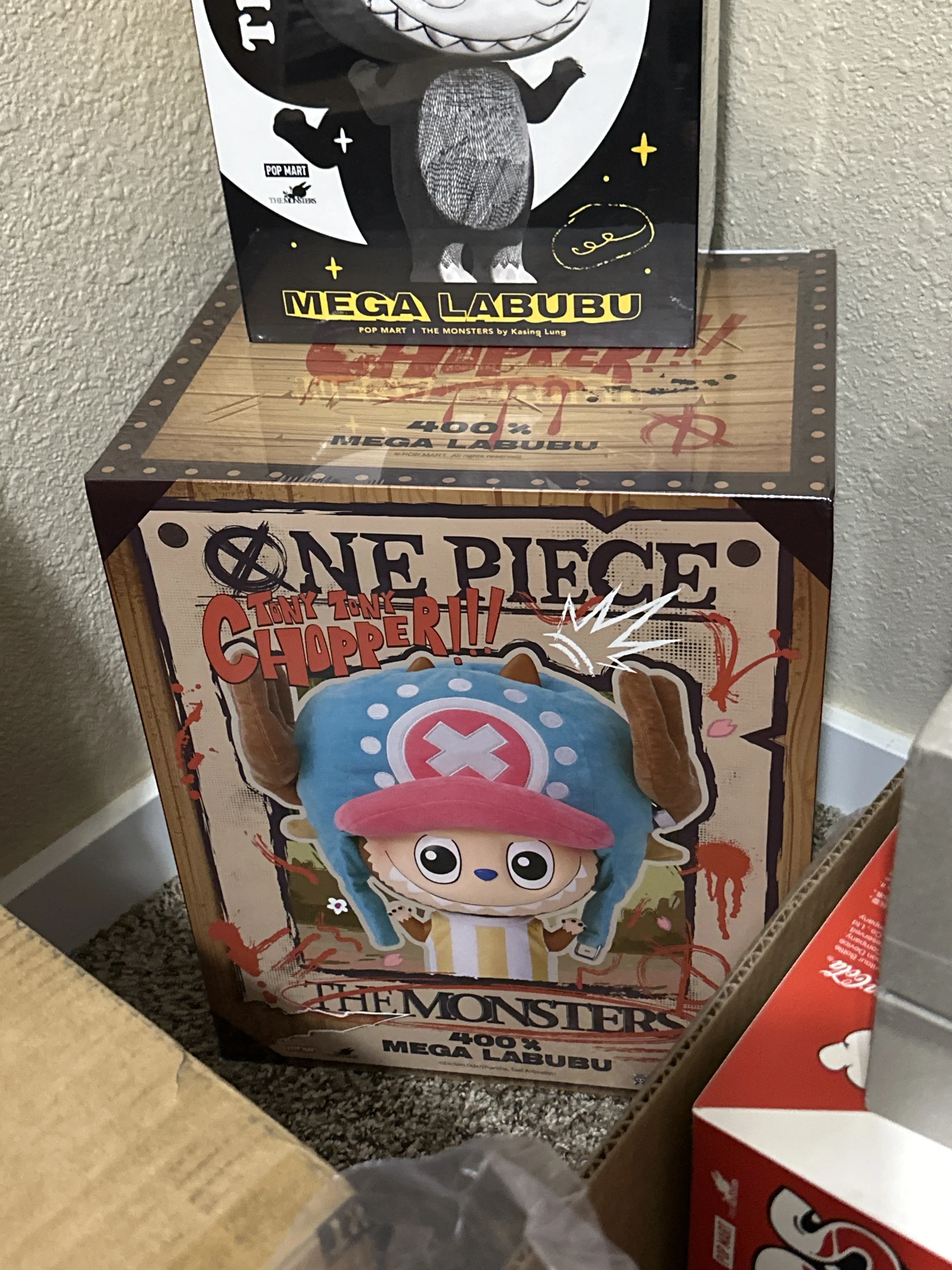 MEGA LABUBU 400% TONY TONY CHOPPER - POP MART (United States)